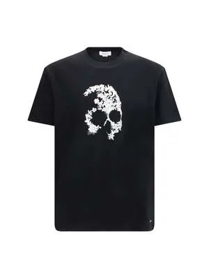 Alexander McQueen Iconic Skull Print Cotton T-shirt