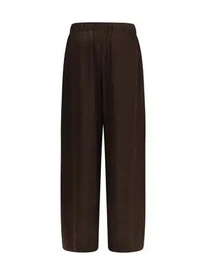 GANNI Satin Drawstring Pants