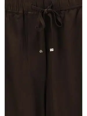 GANNI Satin Drawstring Pants