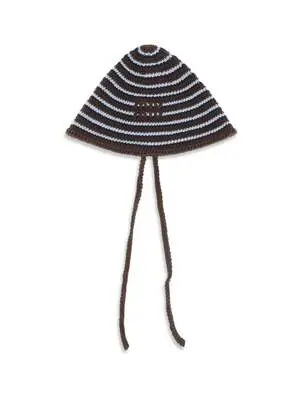 Miu Miu Cotton Crochet Hat