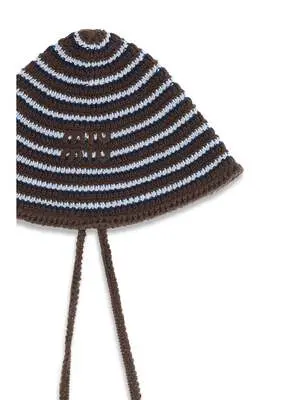 Miu Miu Cotton Crochet Hat