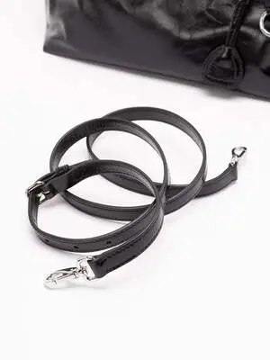 Miu Miu Shiny Leather Top Handle Bag