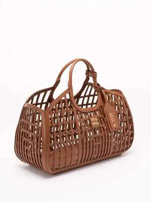 Miu Miu Leather Basket