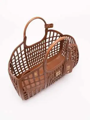 Miu Miu Leather Basket
