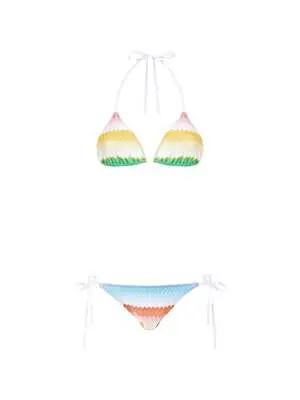 Missoni Two-piece Zigzag Knit Bikini - Multicolor