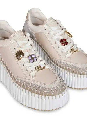 Chloé Nama Wedge Sneakers - Multicolor
