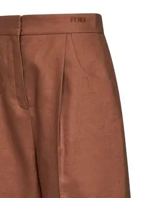 Fendi High-rise Balloon Trousers - Multicolor