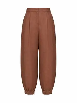 Fendi High-rise Balloon Trousers - Multicolor