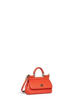 Dolce & Gabbana Dauphine Calf Leather Mini Sicily Handbag - Multicolor