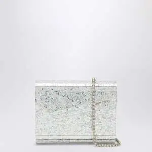 JIMMY CHOO Candy Clutch - Silver