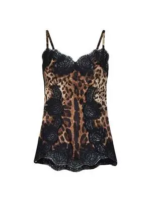 Dolce & Gabbana Zip Up Camis Tanks For Women