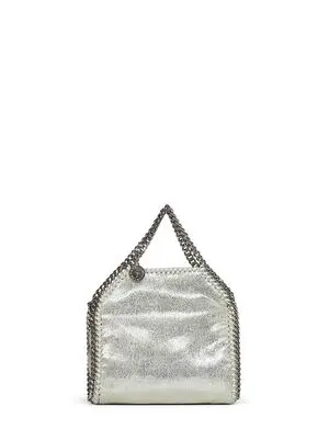 Stella McCartney Falabella Tiny Tote Bag In Light Lime - Multicolor
