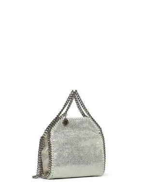 Stella McCartney Falabella Tiny Tote Bag In Light Lime - Multicolor