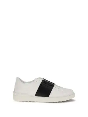 Valentino Garavani Valentino Garavani Open Sneakers In Vitello Tecnic Calfskin Multicolor