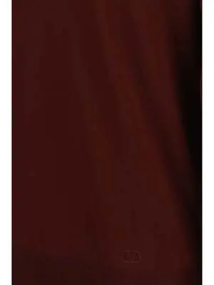 Valentino Garavani Long-sleeve Wool Polo With Vlogo - Multicolor