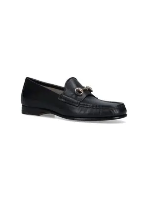 Gucci Loafer With Bit Detail - Black