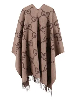 Gucci Jumbo Gg Reversible Cape