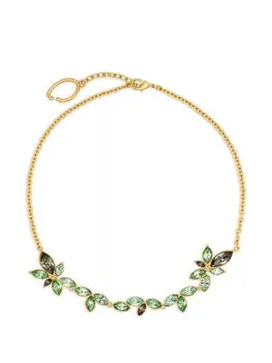 Oscar De La Renta Navette Crystal Necklace