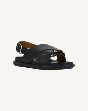 Marni Fussbett Sandals - Black