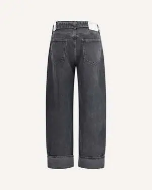 AGOLDE Cuffed Taper Wide Jeans