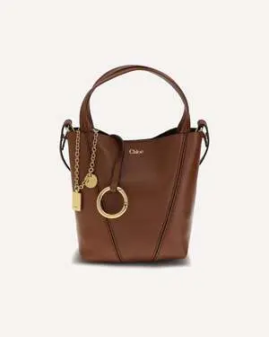 Chloé Spin Shoulder Bag - Brown