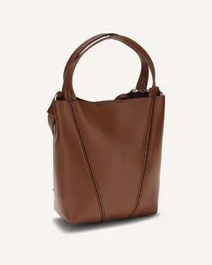 Chloé Spin Shoulder Bag - Brown