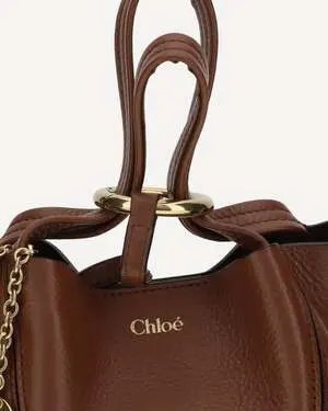 Chloé Spin Shoulder Bag - Brown