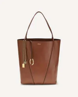 Chloé Spin Shoulder Bag - Brown