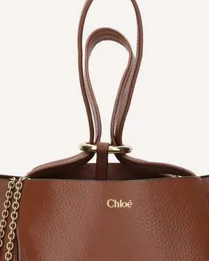 Chloé Spin Shoulder Bag - Brown