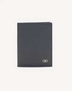FERRAGAMO Gancini Card Holder - Blue