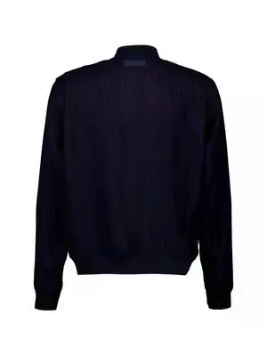 Givenchy Pinstriped Bomber Jacket