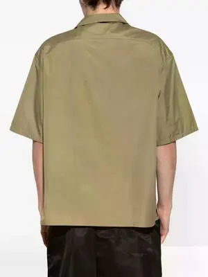 Kenzo Tulip-embroidered Short-sleeve Shirt