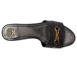 Vince Camuto Maxine Banded Buckle Slide Sandals