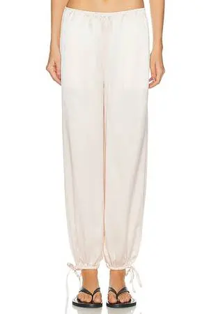 EAVES Silk Relaxed Fit Pant