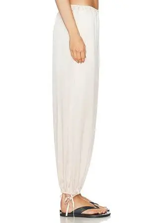 EAVES Silk Relaxed Fit Pant