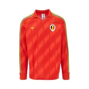 ADIDAS ORIGINALS Long-sleeved Belgium 26 Home Shirt - Red