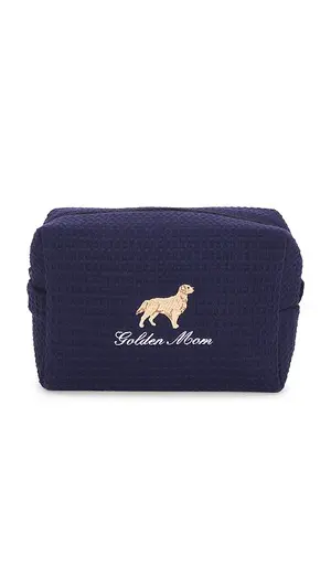 ABBODE Golden Mom Waffle Pouch - Navy
