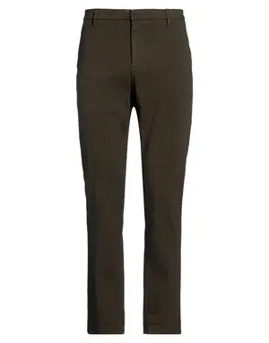 DONDUP Pants Chocolate Size Cotton, Elastane - Brown