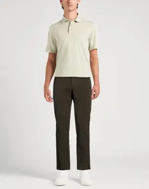 DONDUP Pants Chocolate Size Cotton, Elastane - Brown
