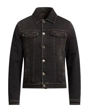 MOORER Cotton Elastane Denim Trucker Jacket