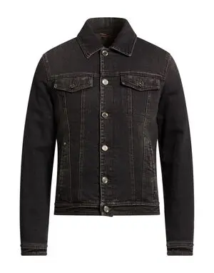MOORER Cotton Elastane Denim Trucker Jacket