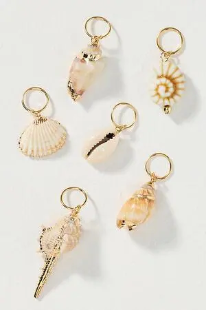 Anthropologie Hair Charms - Shell