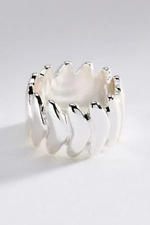 Ettika Metal Moderna Ring - Silver
