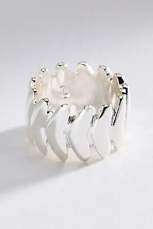 Ettika Metal Moderna Ring - Silver