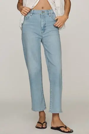 FRAME Le Pixie High-rise Straight-leg Jeans