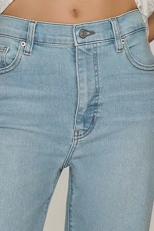 FRAME Le Pixie High-rise Straight-leg Jeans