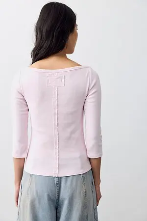 Free People We The Free Boat Neck Top - Tiny Dancer