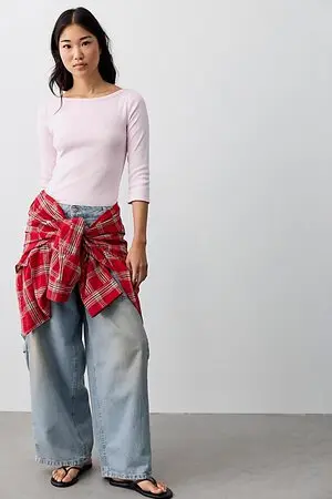Free People We The Free Boat Neck Top - Tiny Dancer