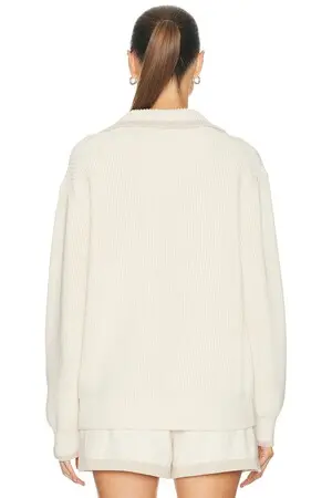 SRG Dae Contrast Polo Sweater