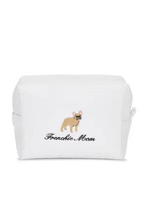 ABBODE Frenchie Mom Waffle Pouch - Cloud